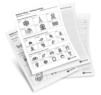 Build-a-story Writing Activity - 3P Learning